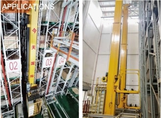 AS/RS Stacker Crane Stores Loads ≤2000kg On Racks ≤32m High
